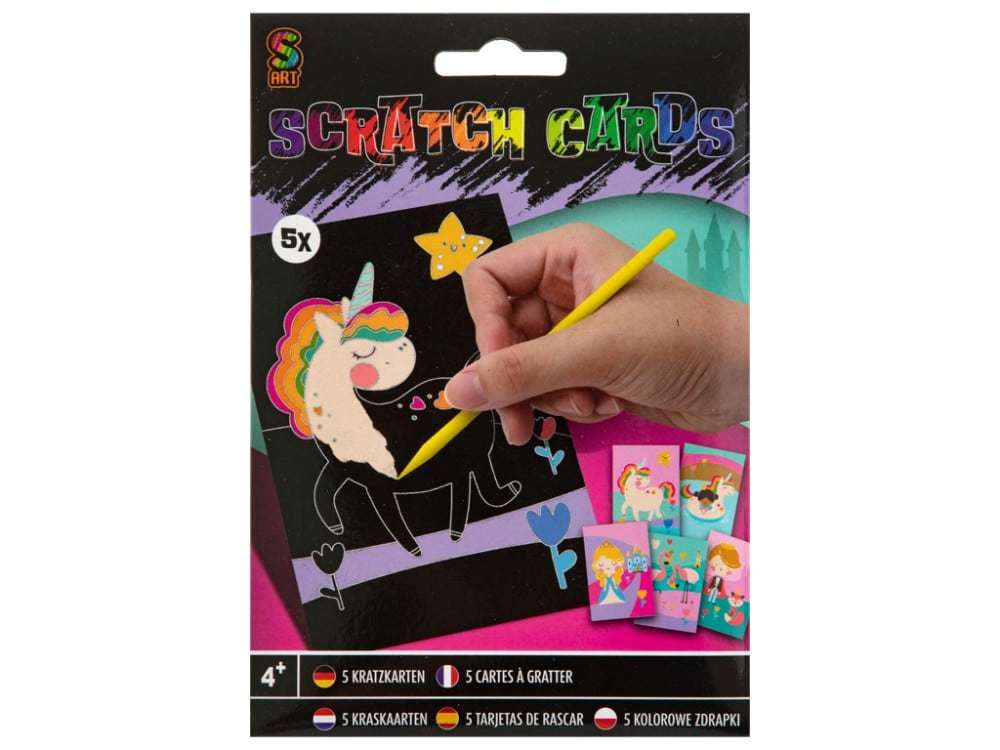 Scratch Cards 10x15cm - Eurocity