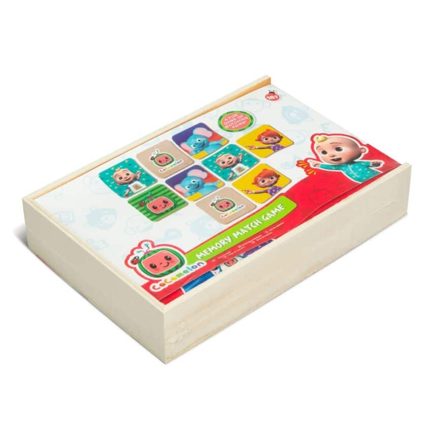 Cocomelon Wooden Memory Match Cards - Eurocity