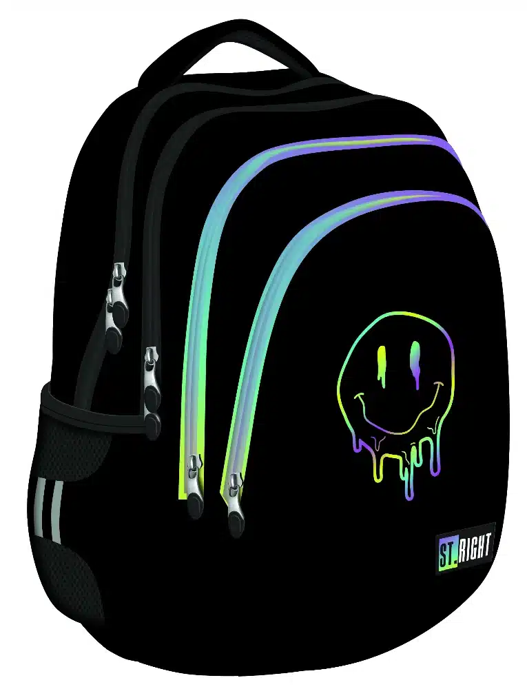 ST.Right Backpack 4 Compartments BP-06 Smiley Face - Eurocity