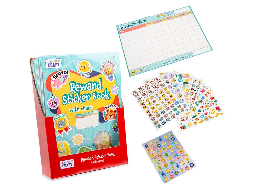 Reward Sticker Book With Chart - Eurocity