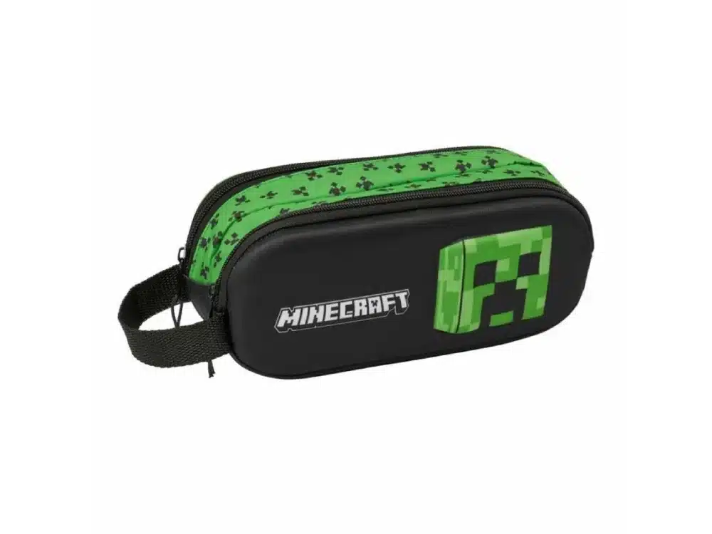 3d Double Pencil Case Minecraft - Eurocity