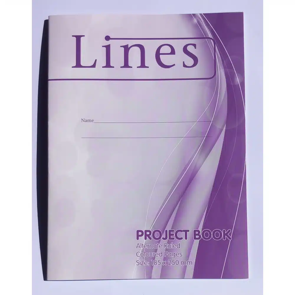 A4 Project Book Wide Lines - Eurocity