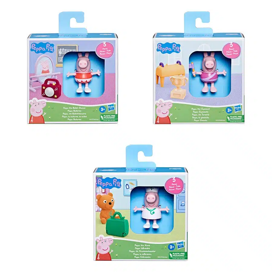 Peppa Plays 4 Assorted Mini Models - Eurocity