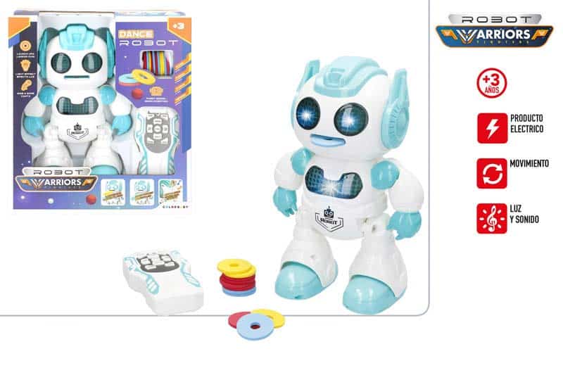 Robot Remote Control Toy Launchers With Light And Sound - Eurocity
