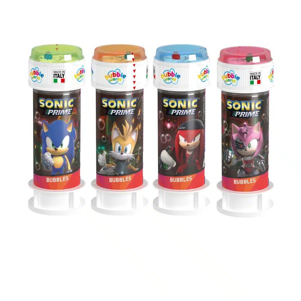 Sonic Prime Bubble Tubs 60ml - Eurocity