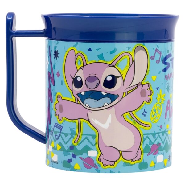 Stor Easy Hold Microwave Safe Mug 400 Ml Stitch Drawing - Eurocity