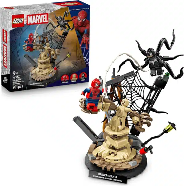 LEGO | Marvel Epic Battle: Spider-Man vs. Sandman - Superhero Toy w/ 3 ...