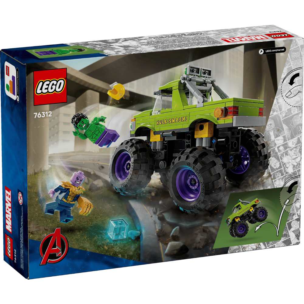 Lego 76312 Marvel The Hulk Truck Vs. Thanos - Eurocity